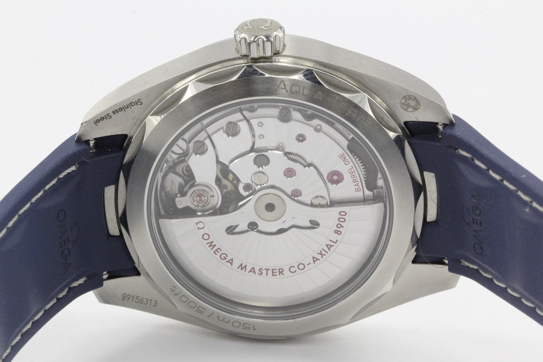 Omega 2017 Seamaster Aqua Terra Co-Axial 8900 Blue Dial Men's Automati ...